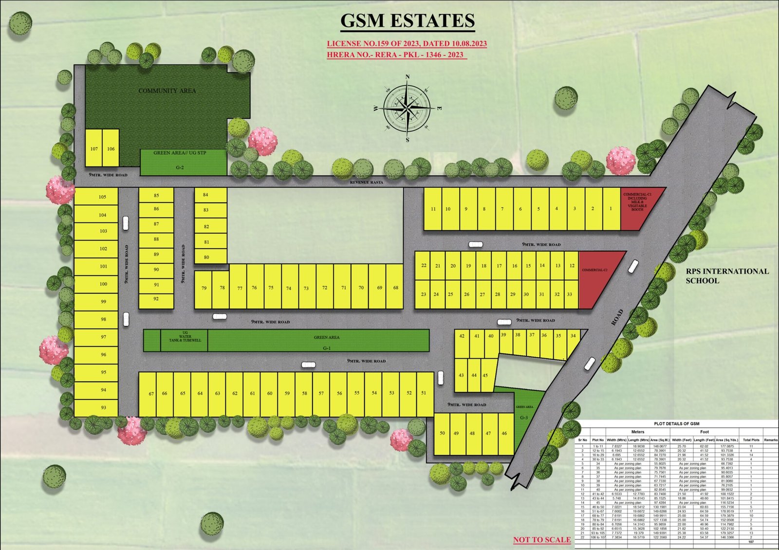 Layout – GSM Estates Pvt. Ltd.